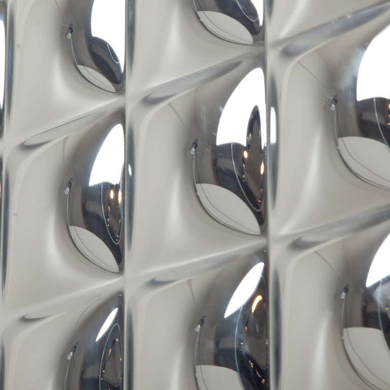 A Pop Art Inspired Reflective Wall Panel 1970s at 1stDibs