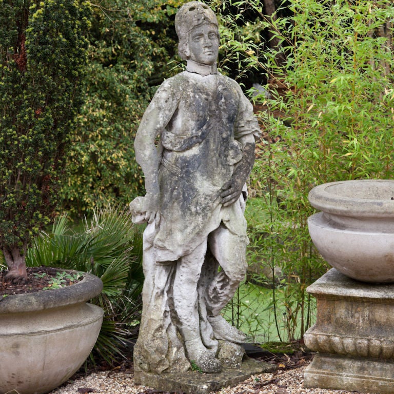 A 17th Century Portland Stone Statue of Athena at 1stDibs