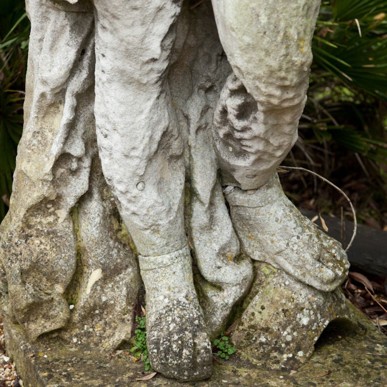 A 17th Century Portland Stone Statue of Athena at 1stDibs