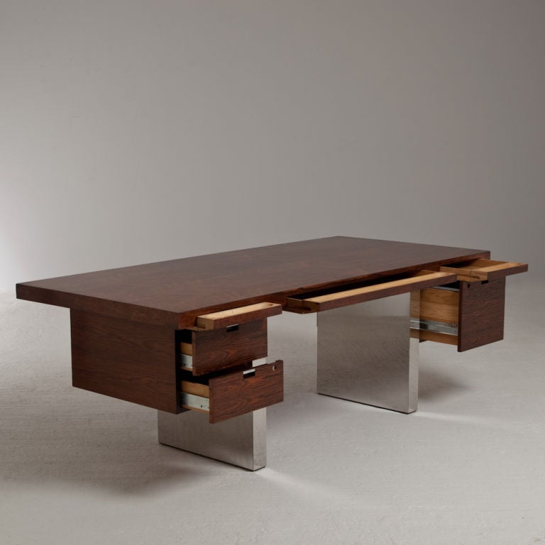 A Rare Desk designed by Roger Sprunger for Dunbar 1950s at 1stDibs