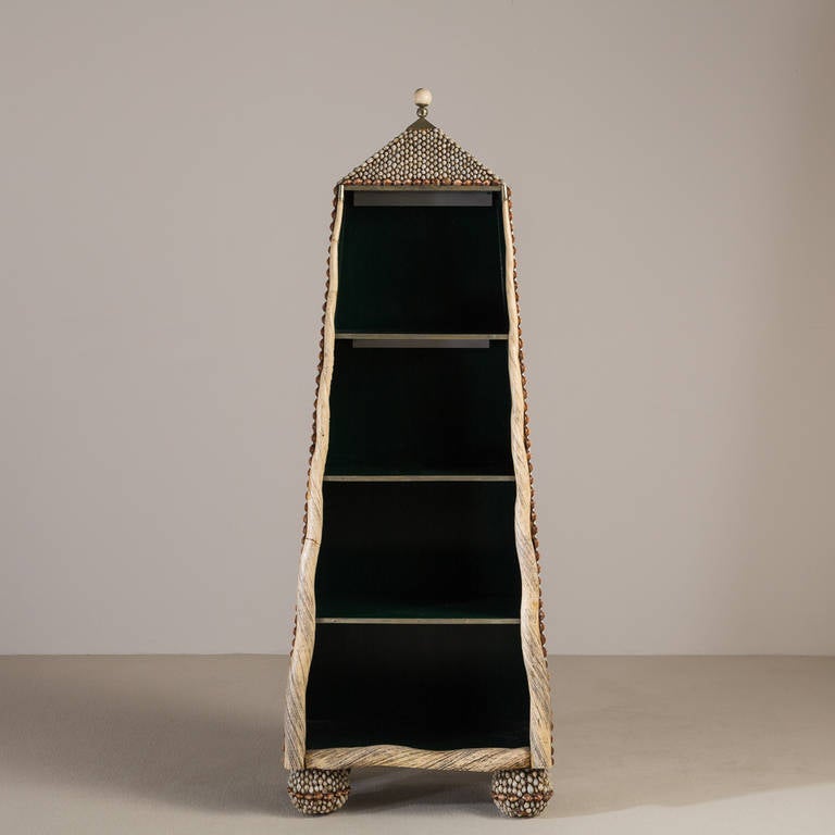 Anthony Redmile Pyramid Shaped Bookcase, 1970s at 1stDibs
