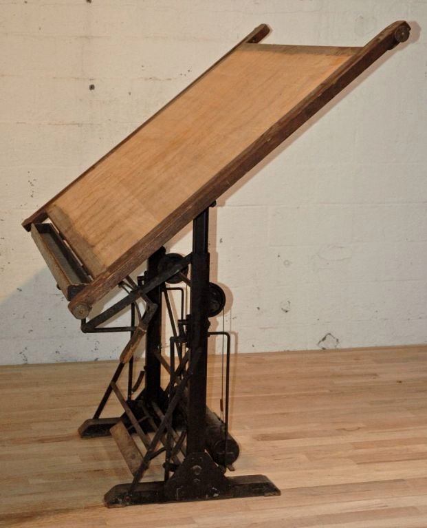 Turn Of The Century Drafting Table at 1stDibs