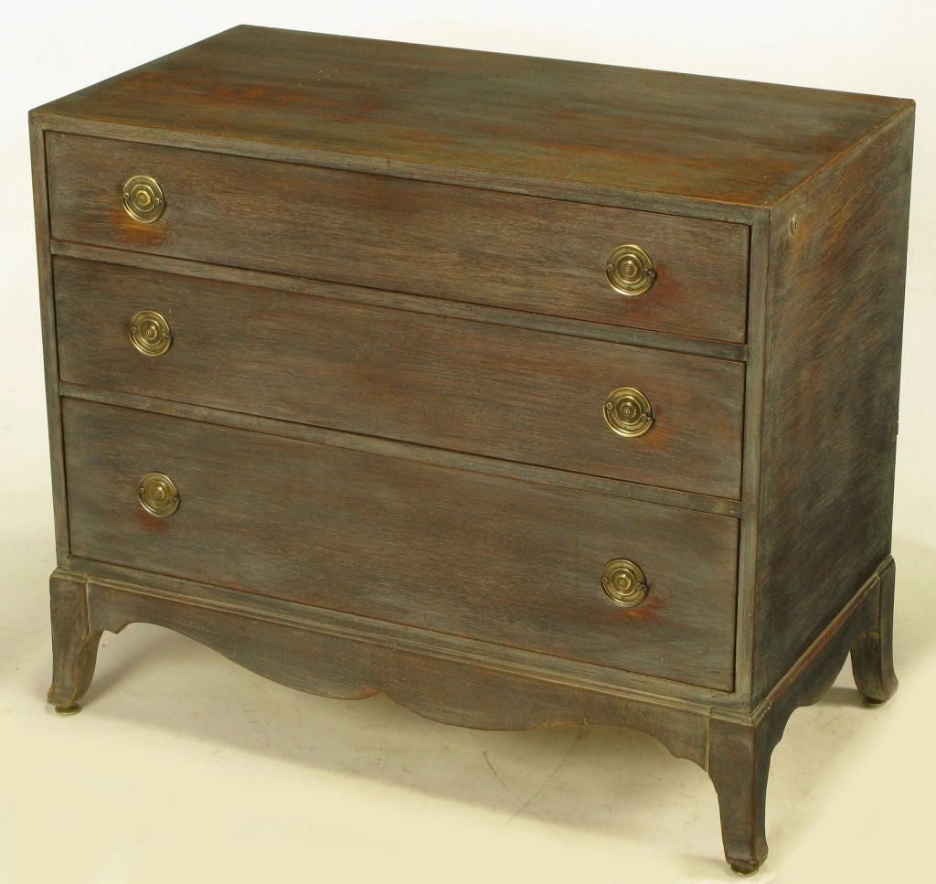 Driftwood Grey Mahogany Cedar-Lined Commode at 1stDibs | cedar ...