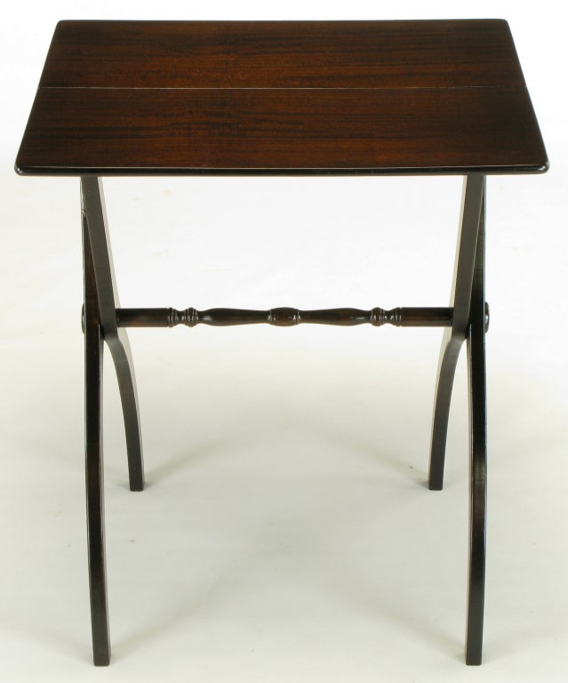 19th Century Mahogany Folding Coach Table. at 1stDibs