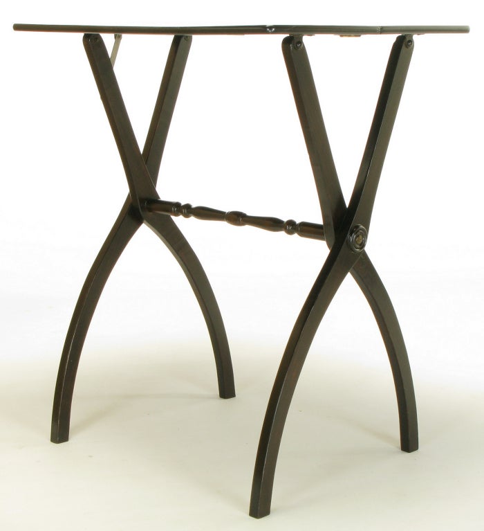 19th Century Mahogany Folding Coach Table. at 1stDibs