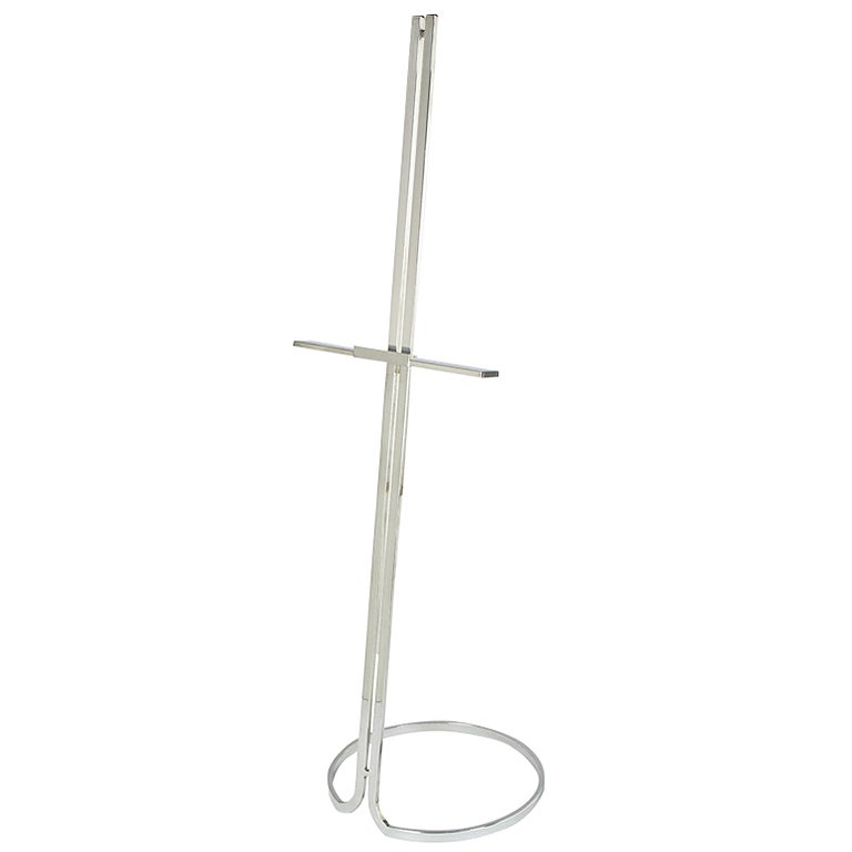 Chrome Modern Design Easel at 1stDibs