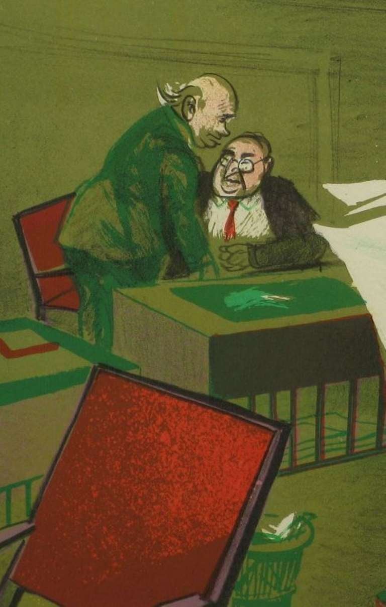 William Gropper Social Realist Lithograph at 1stDibs | william gropper ...