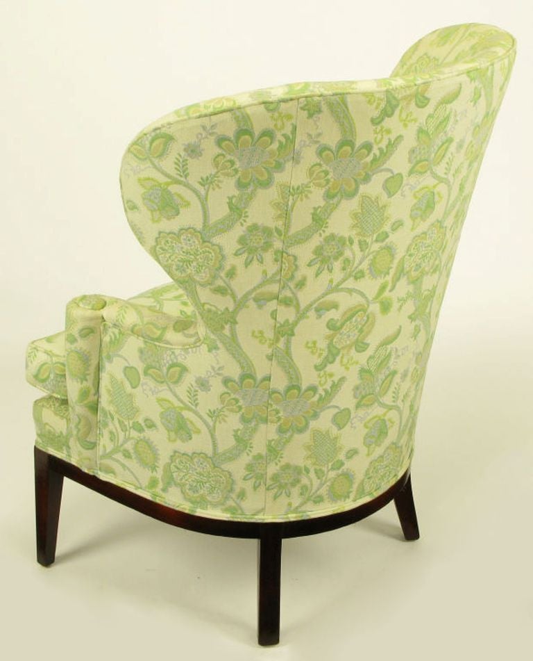 Rare 1940 Edward Wormley Wing Chair For Dunbar at 1stDibs