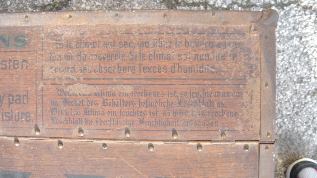 Large vintage Cremo cigar box at 1stDibs | cremo cigars