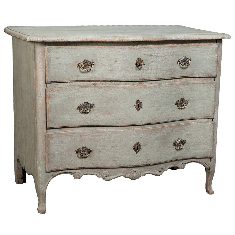 A Swedish Rococo Commode at 1stDibs