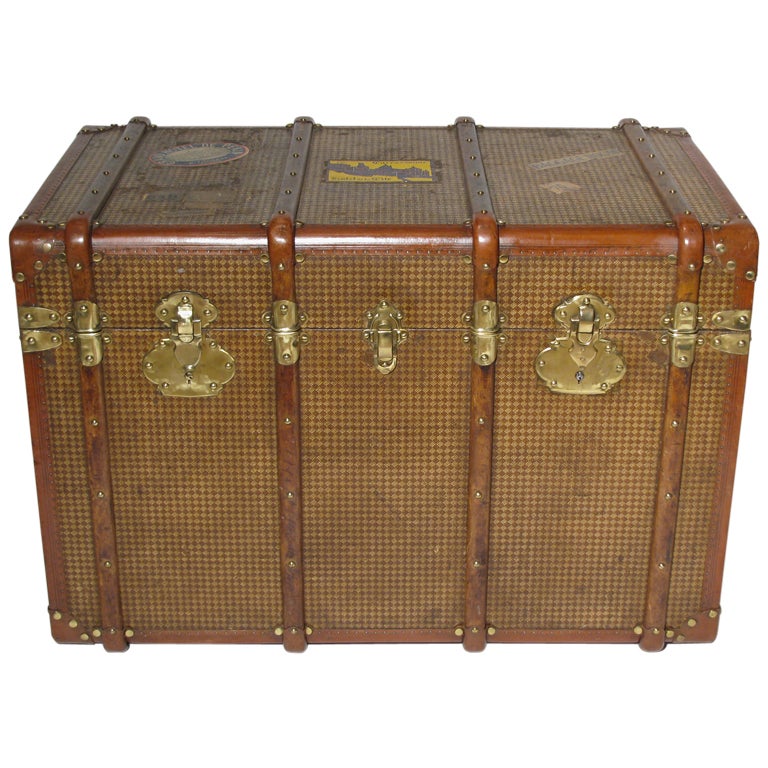 A Large Steamer Trunk at 1stDibs