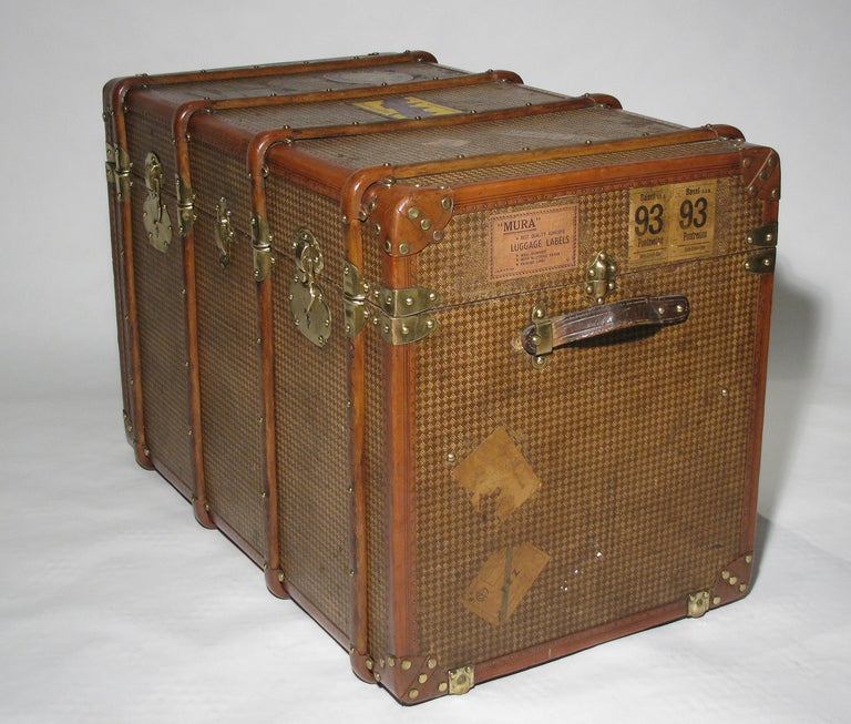 A Large Steamer Trunk at 1stDibs
