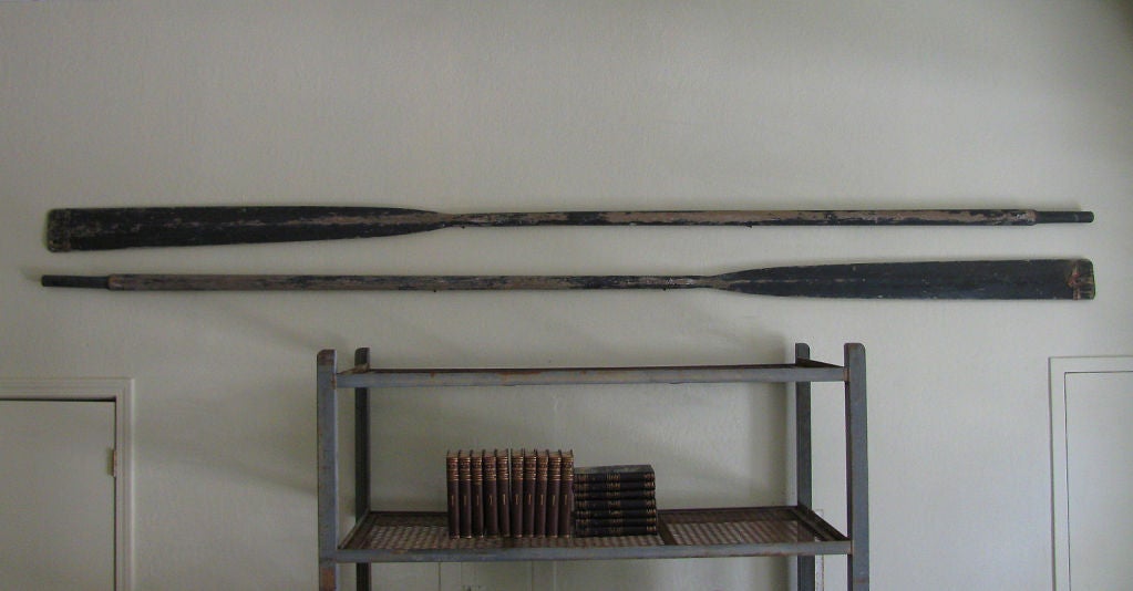 A Pair of Antique Boat Oars at 1stDibs