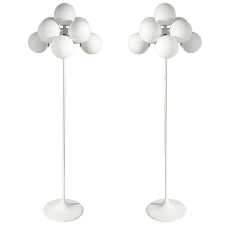 Pair of Max Bill Floor Lamps at 1stDibs