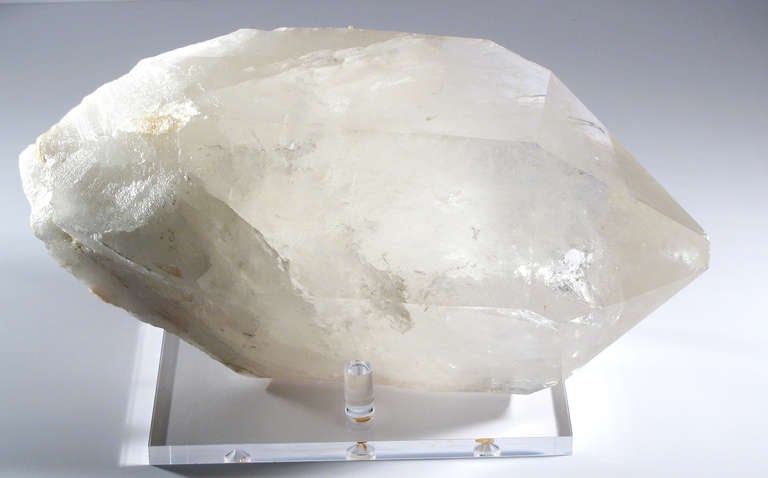 Large Quartz Crystal Point Specimen at 1stDibs