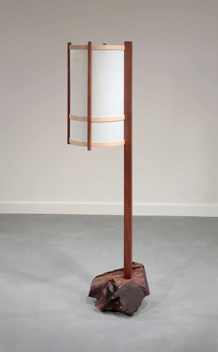 Floor Lamp by George Nakashima, 1976-77 For Sale at 1stDibs