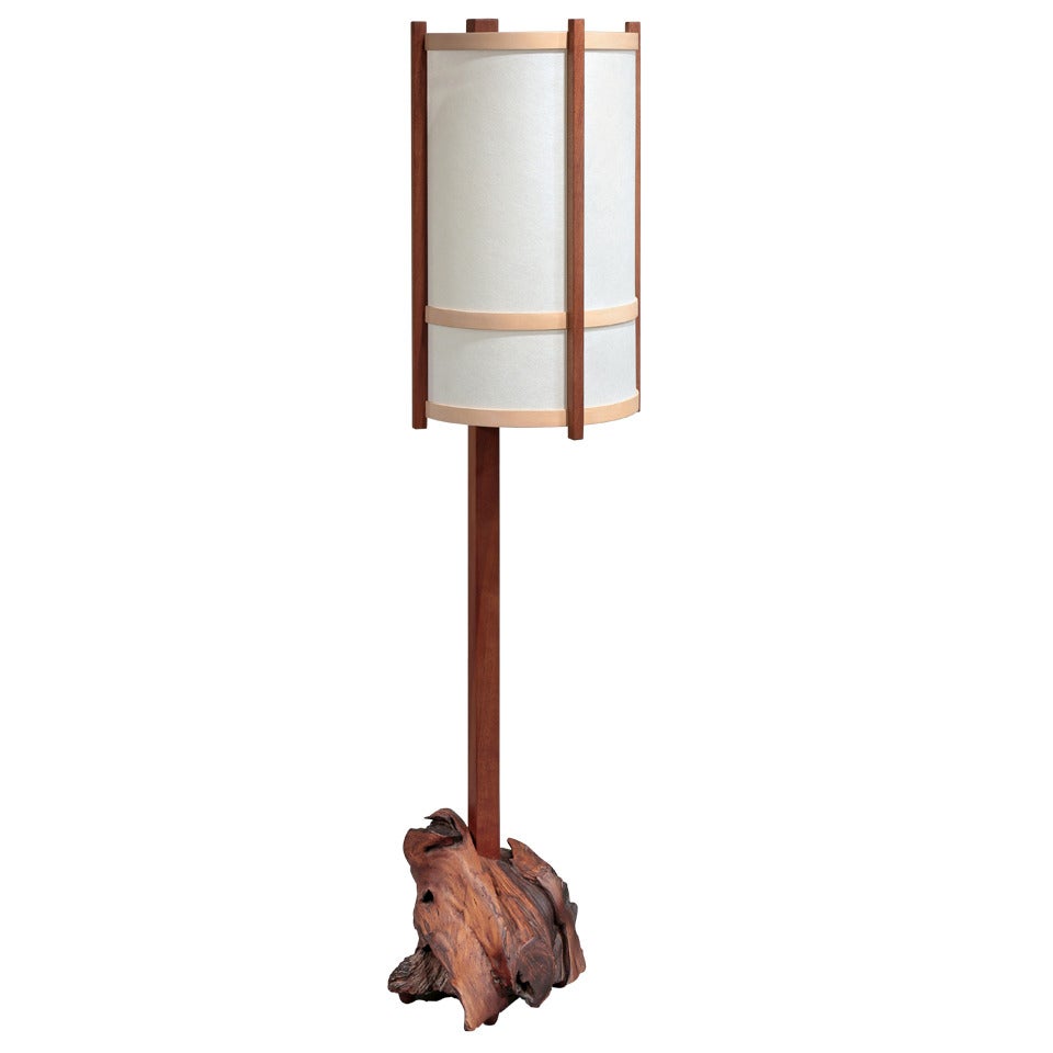 Floor Lamp by George Nakashima, 1976-77 For Sale at 1stDibs