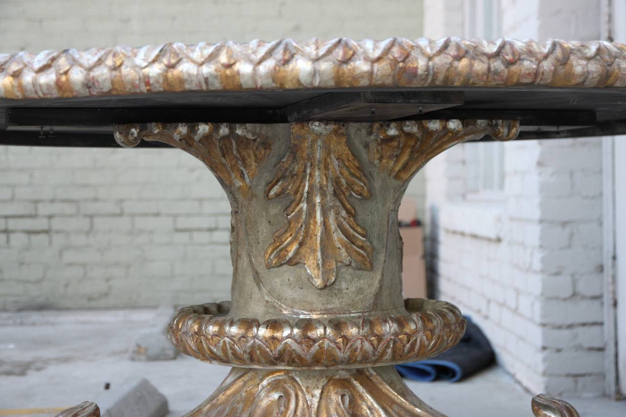Italian Painted and Parcel-Gilt Center Table at 1stDibs