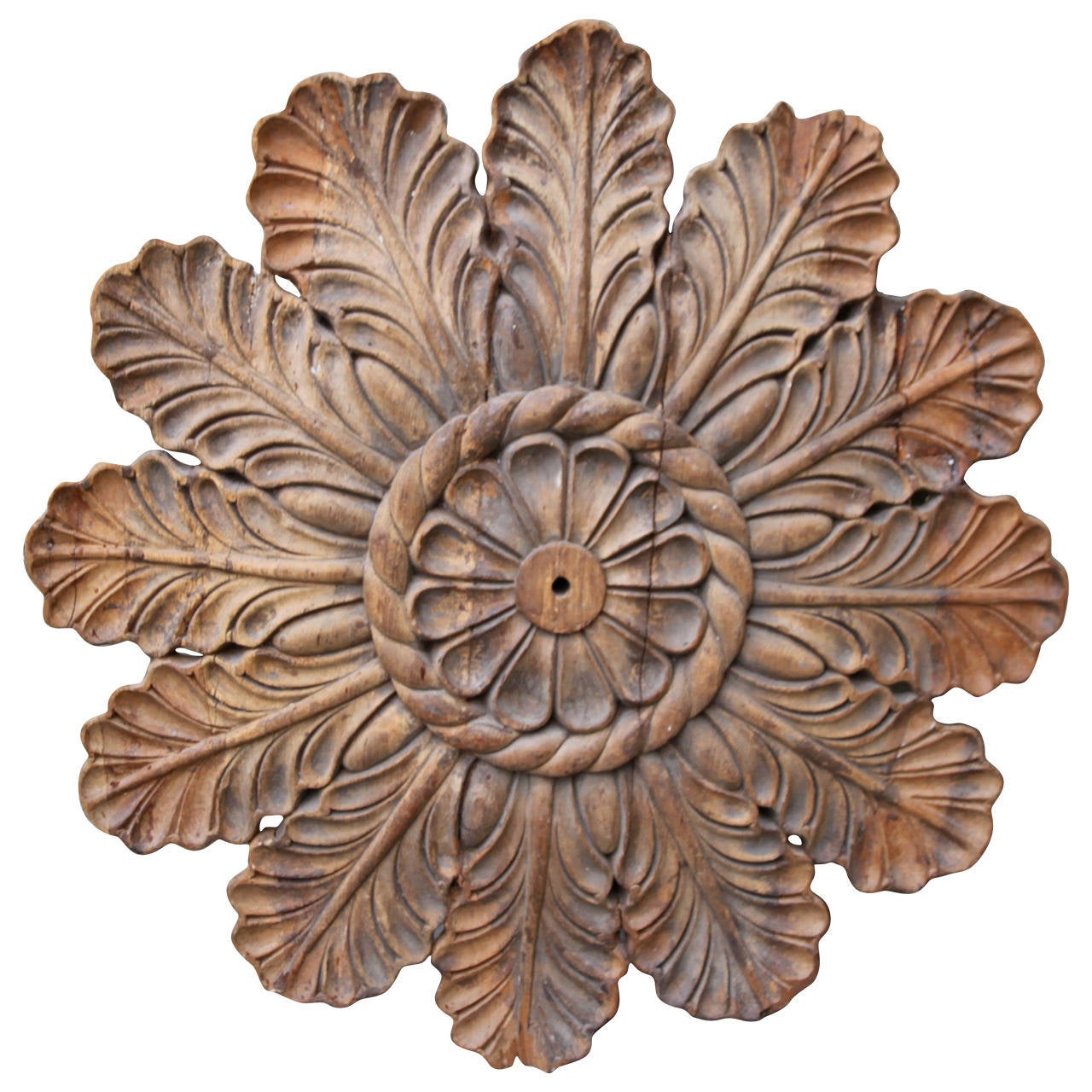 19th Century Architectural Ceiling Carving at 1stDibs