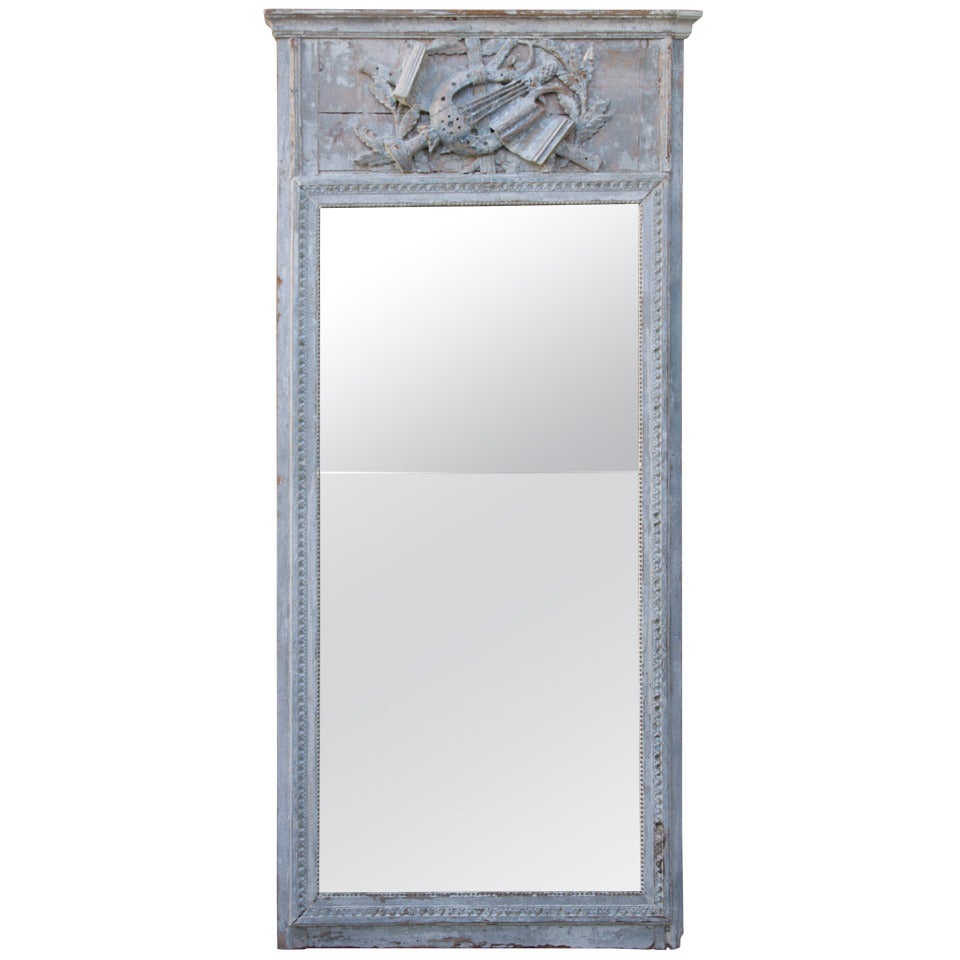 Panted French Trumeau, Circa 1930's at 1stDibs