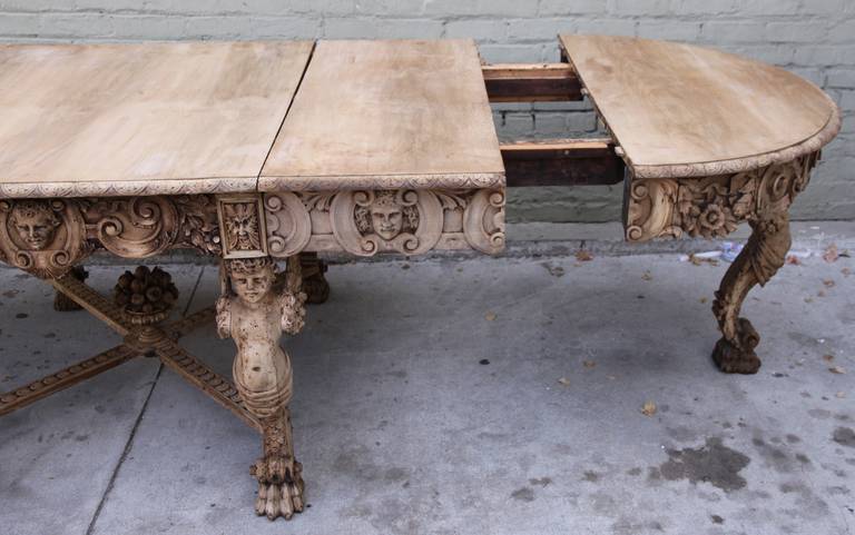 19th Century Italian Baroque Style Dining Table at 1stDibs