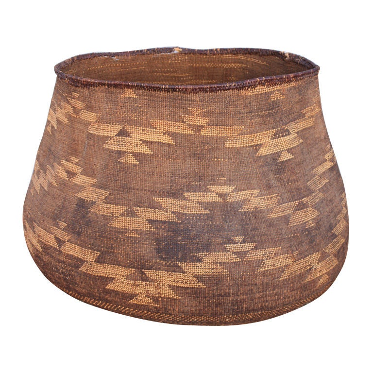 Massive California Indian Storage Basket at 1stDibs