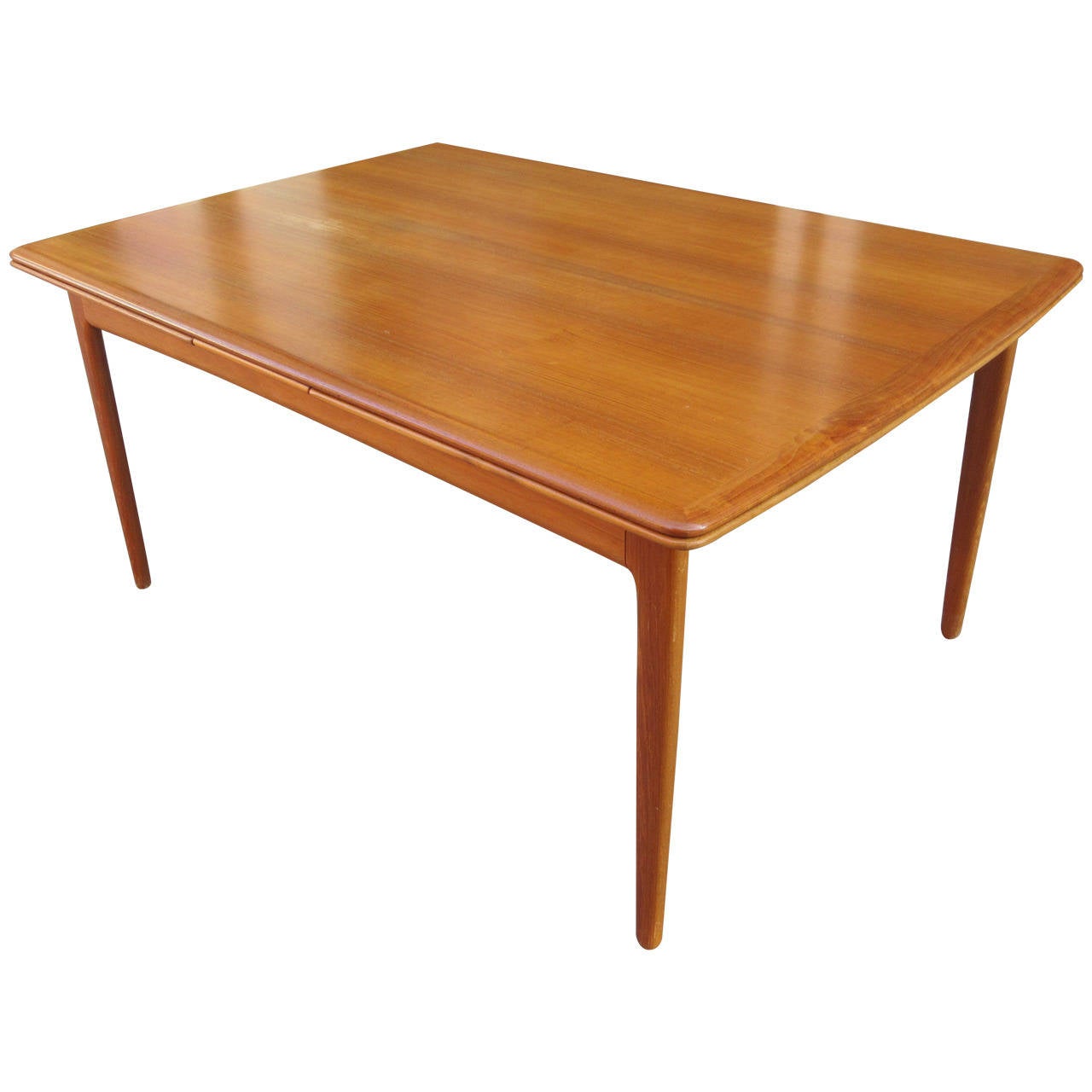 Arne Vodder Teak Refractory Dining Table at 1stDibs | arne vodder ...