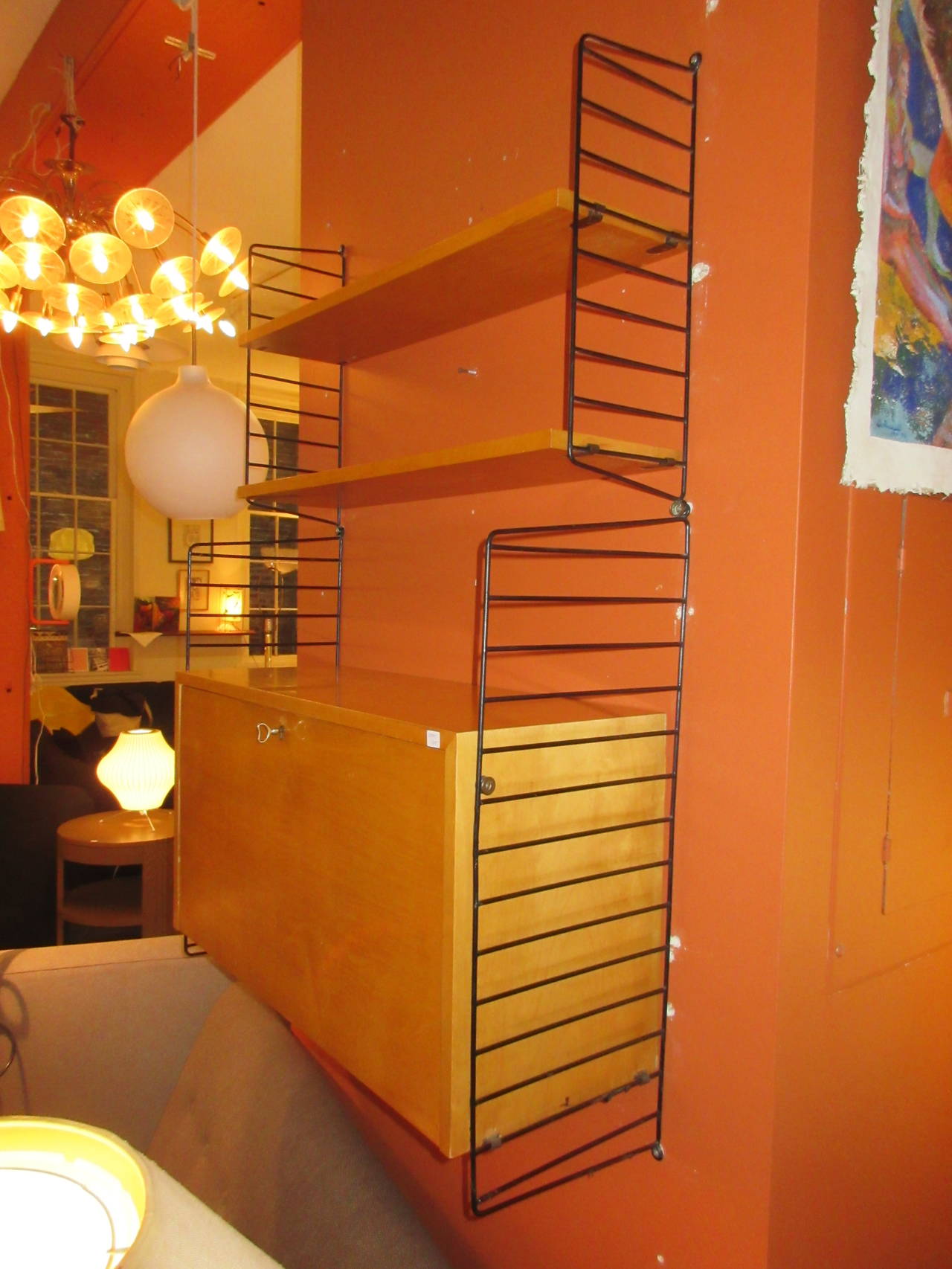 Nils Strinning String Storage Unit by Deutsche Gmbh at 1stDibs