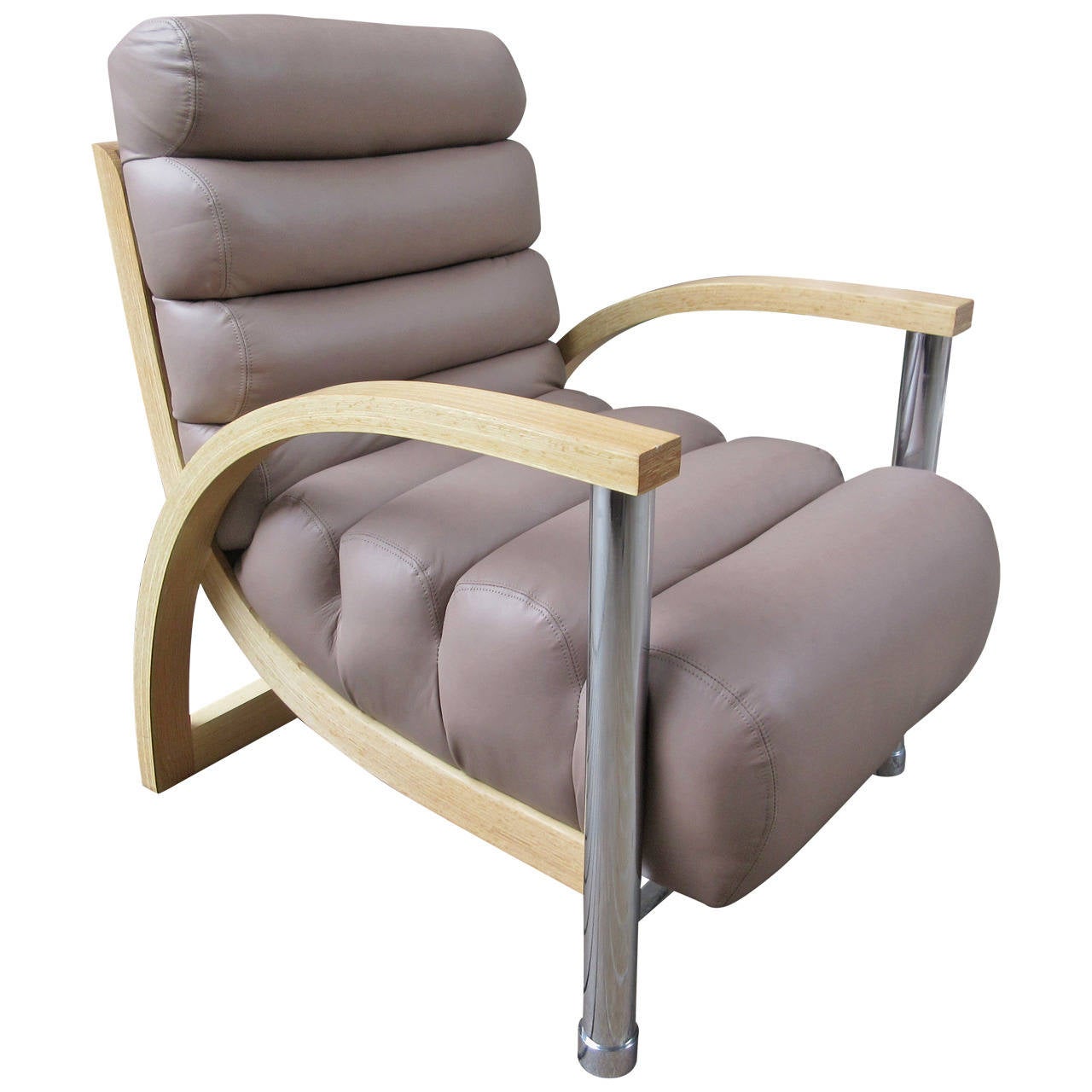 Jay Spectre Elipse Lounge Chair for Century at 1stDibs