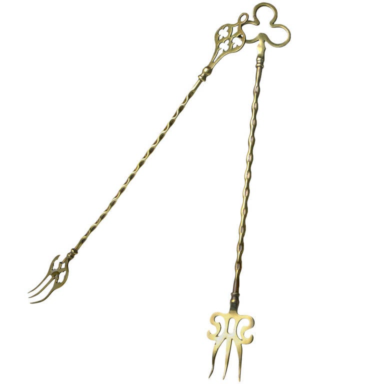 Pair of Victorian Toasting Forks at 1stDibs