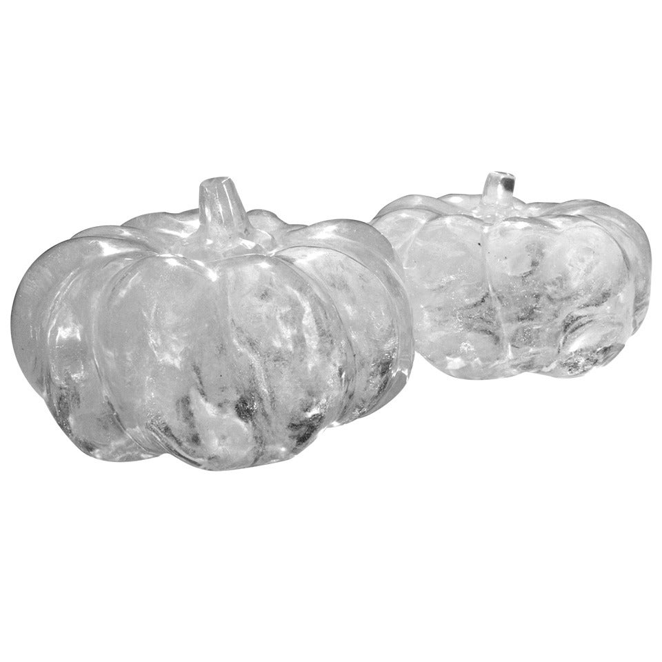 Rock Crystal Pumpkin at 1stDibs