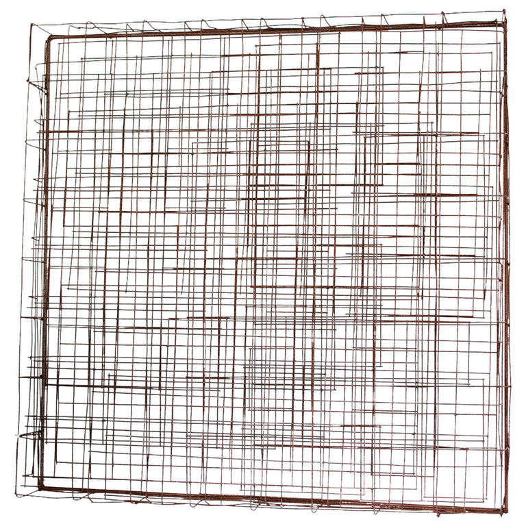 "Manhattan" Vintage French Wire Sculpture at 1stDibs