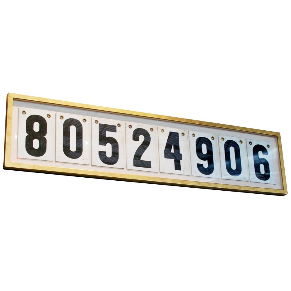 Scoreboard Vintage - 12 For Sale on 1stDibs