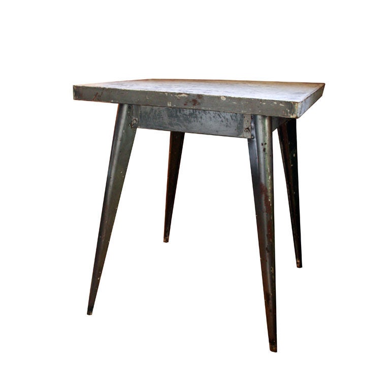 Vintage French Tolix Table at 1stDibs