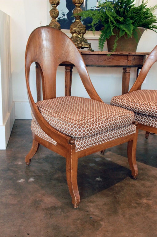 Midcentury spoon back chair at 1stDibs