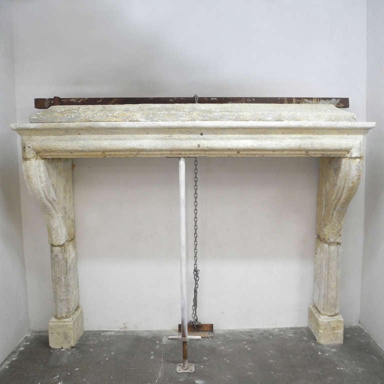 Reclaimed 17th Century Antique "Cheminée" Fireplace For Sale at 1stDibs