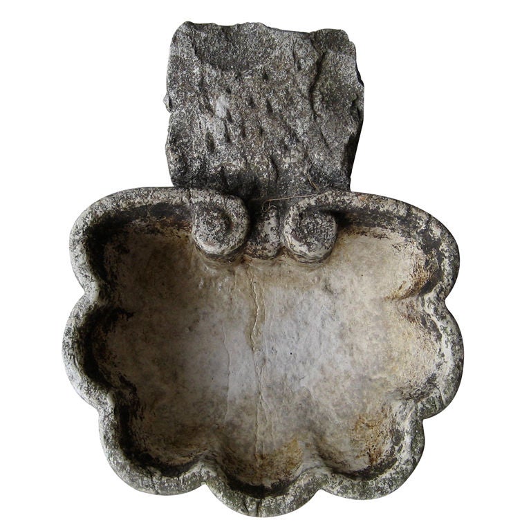 16th c. Benetier from the Private Chapel of a Chateau at 1stDibs