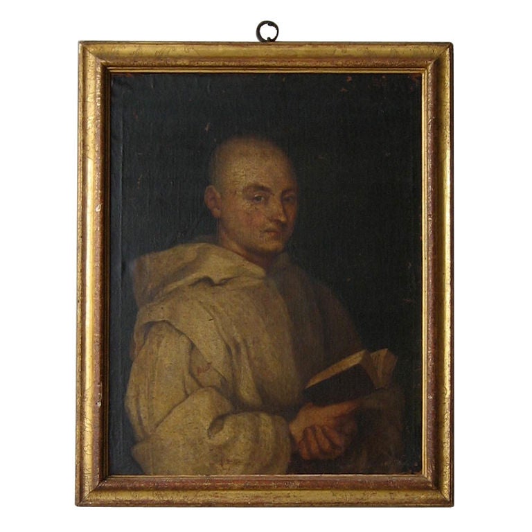18th Century Monk Painting at 1stDibs