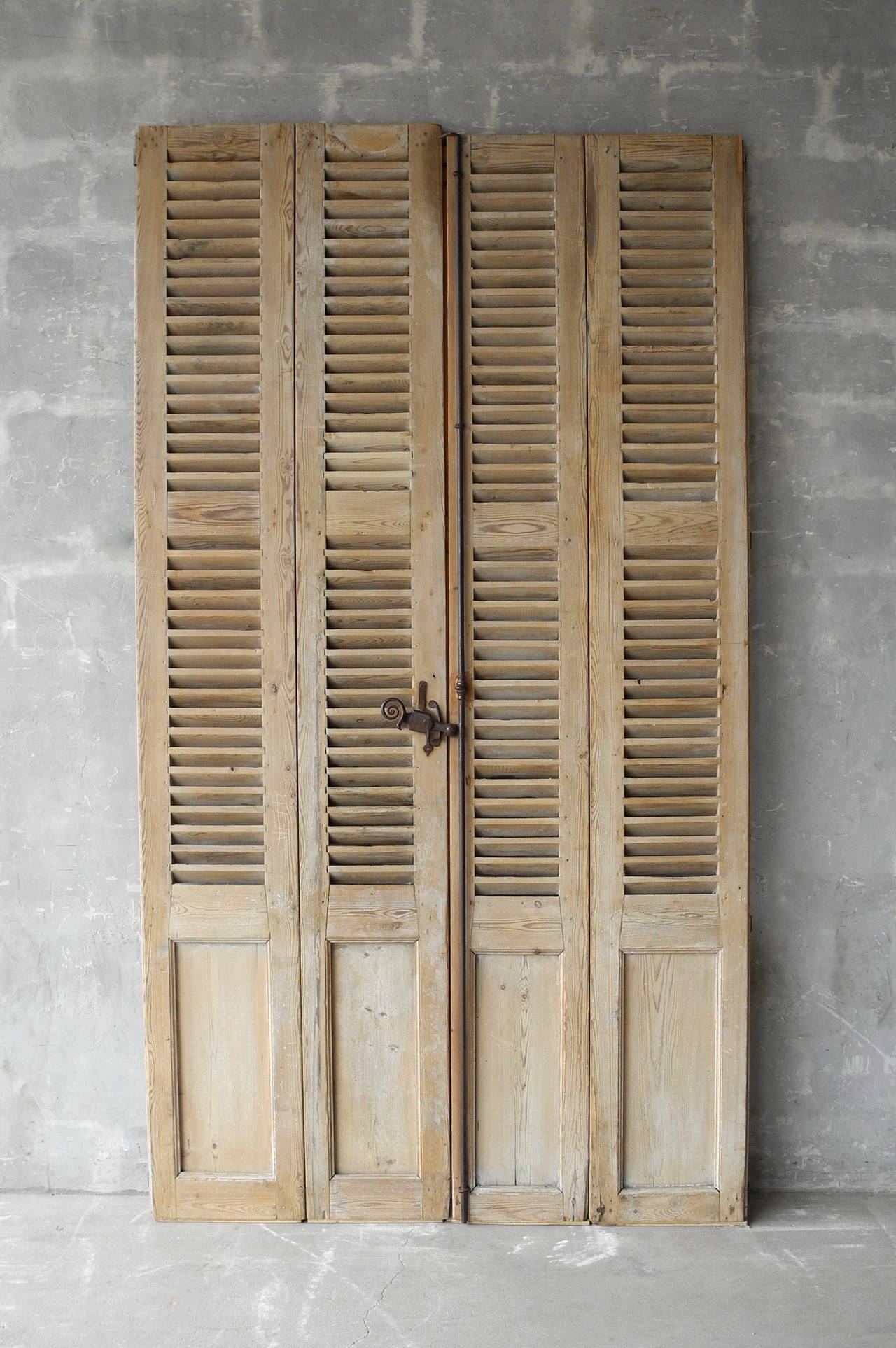 Pair of 19th Century French Shutters at 1stDibs