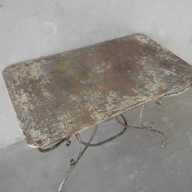 Antique Metal Tables at Karren Hawkins blog