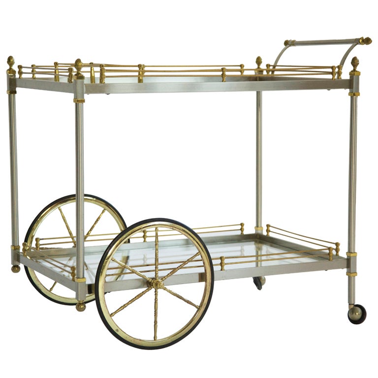 Italian Bar Cart For Sale at 1stDibs