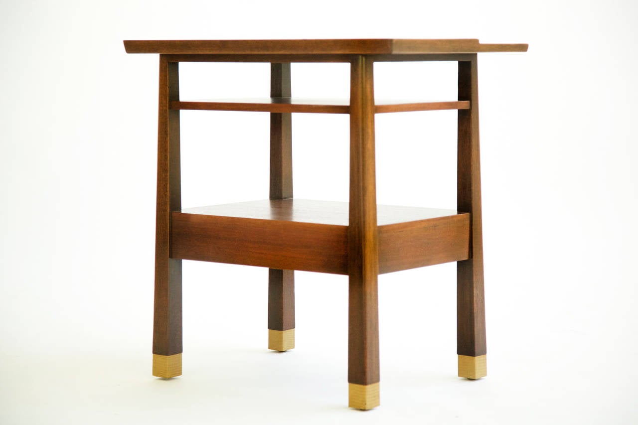 Edward Wormley End Table/Side Table at 1stDibs