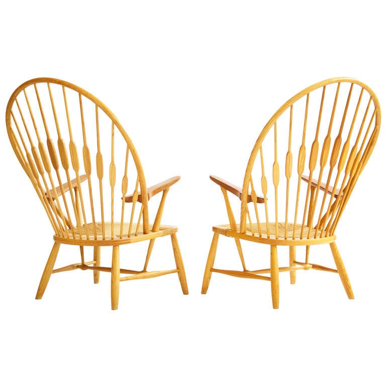 Hans Weger Peacock Chairs at 1stDibs