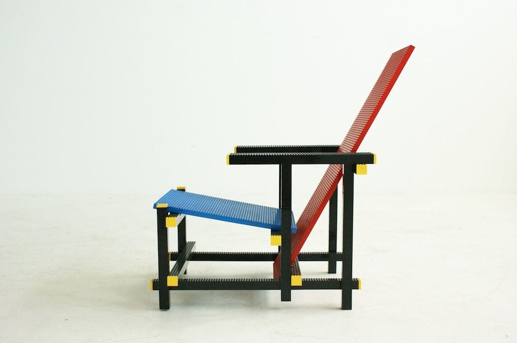 Droog Design Red and Blue Lego Chair For Sale at 1stDibs | lego folding ...