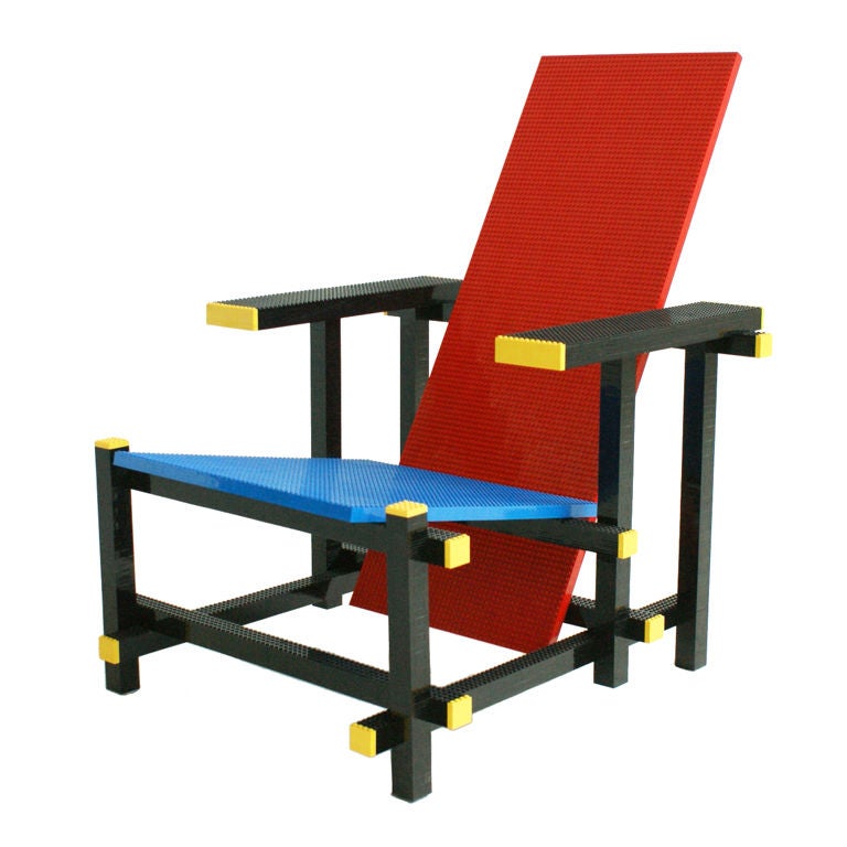 Droog Design Red and Blue Lego Chair For Sale at 1stDibs | lego folding ...