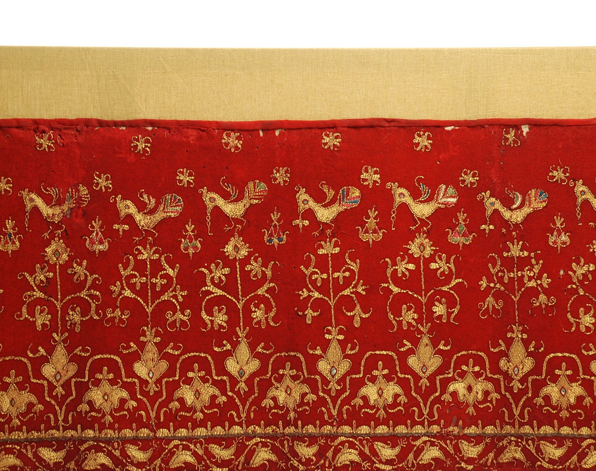 Good 19th Century Ceremonial Wedding Panel, Sumatra, circa 1880 For Sale at 1stDibs