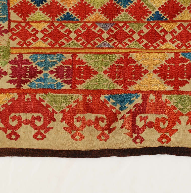 A Rare 19th Century Hand Spun Cotton and Silk Burka at 1stDibs