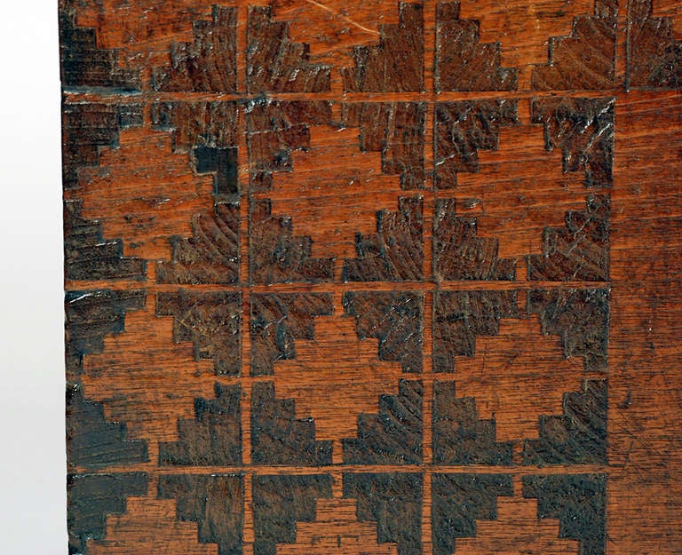 A Stunning 18th Century Spanish Colonial Six Panel Arcon at 1stDibs