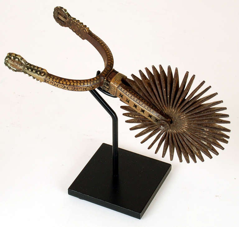 A Pair of Large and Impressive Antique Argentine Gaucho Spurs at 1stDibs