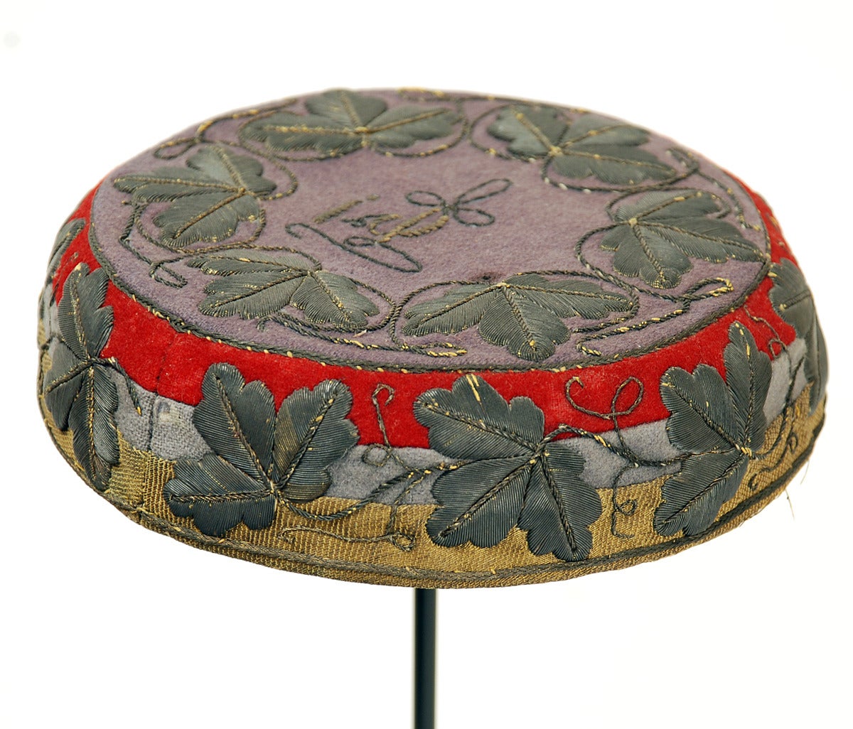 Pair Antique Century Central Asian Ceremonial Hats - Circa 1900 For ...